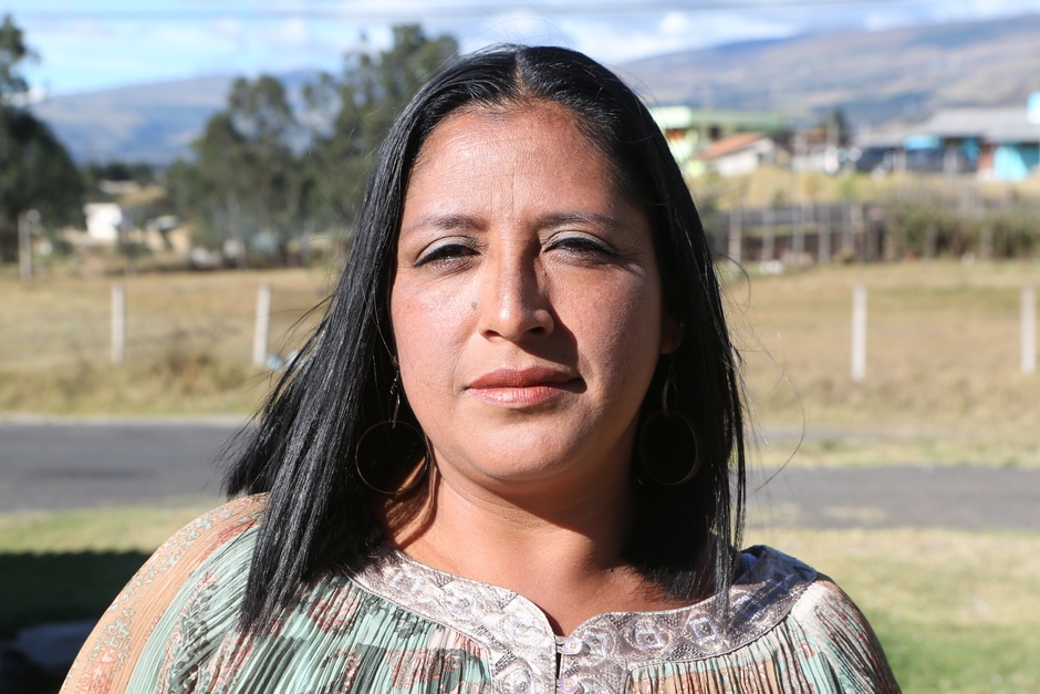 Maritza Herrera, Presidenta del barrio El Batán – Quito Informa