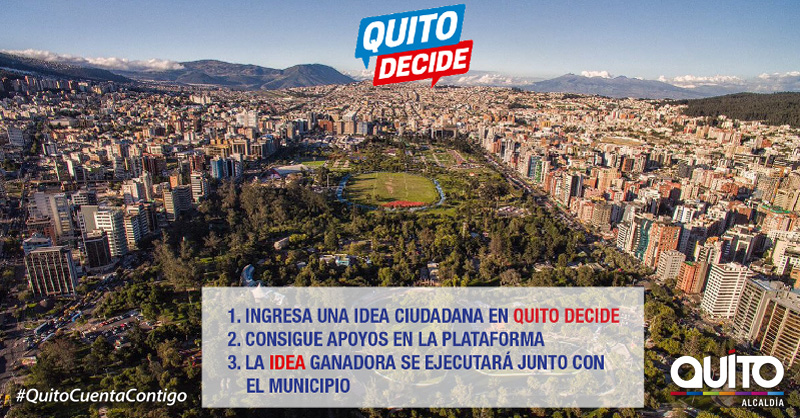Las ideas con más apoyos en “Quito Decide” se volverán realidad – Quito ...