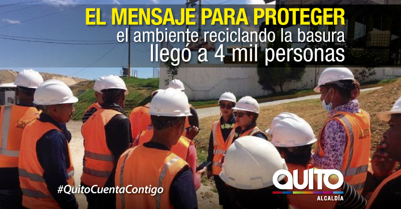4000 personas participaron en el tour “Quito a reciclar” en cuatro años – Quito Informa