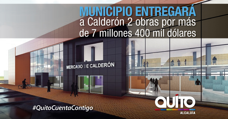 La parroquia Calderón estrena moderno mercado y coliseo – Quito Informa