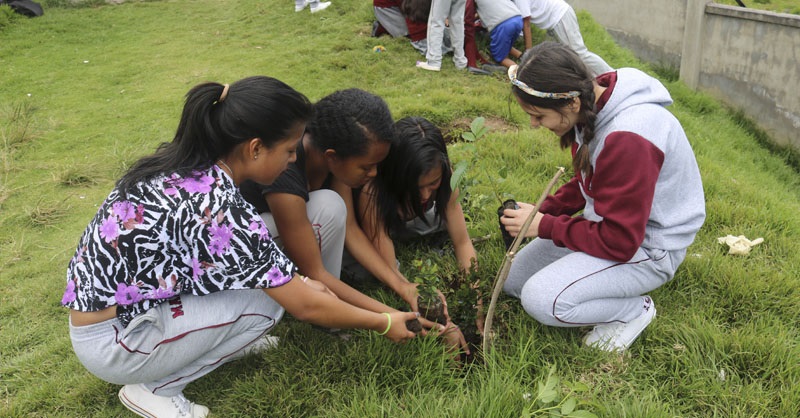Por el Día Mundial del Medio Ambiente Estudiantes de la UE Miguel Ángel ...