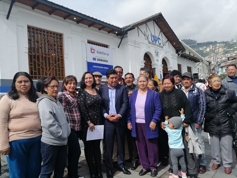 Vecinos de la 24 de Mayo felices con la UPC reconstruida – Quito Informa