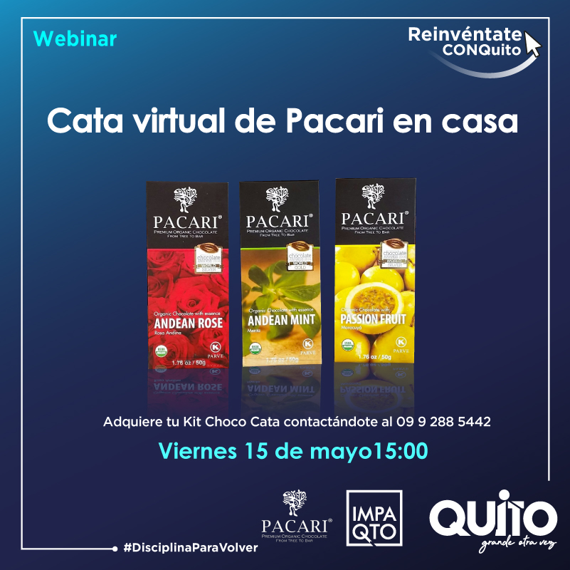 Pacari te invita a participar de una cata virtual – Quito Informa