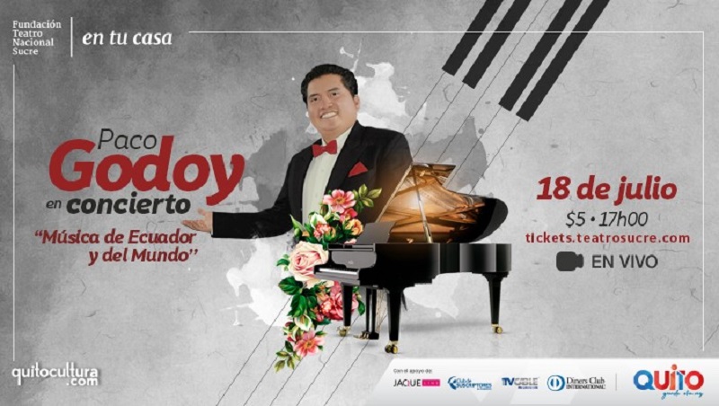 Música del Ecuador y del Mundo: Paco Godoy en el Teatro Nacional Sucre ...