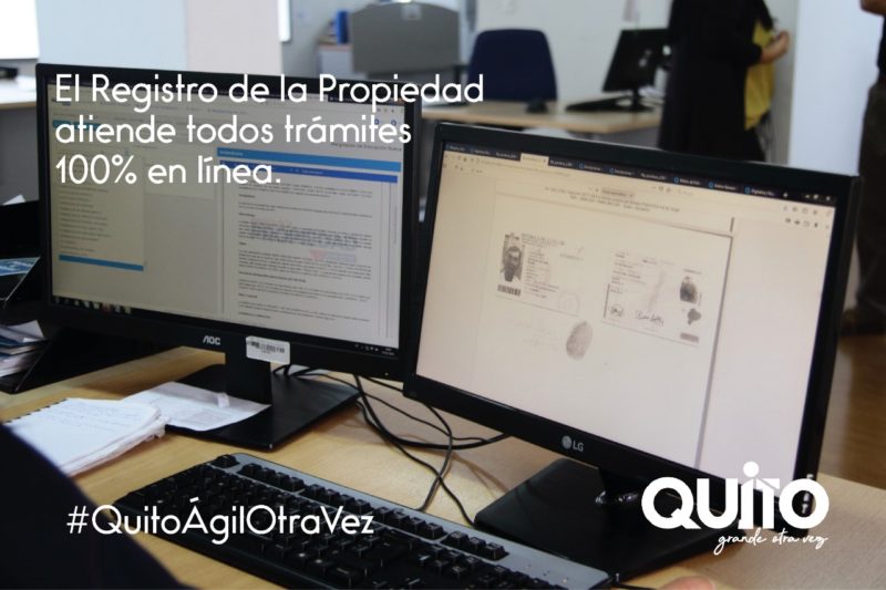 Registro de la Propiedad afianza su servicio a través de la atención 100 % en línea – Quito Informa