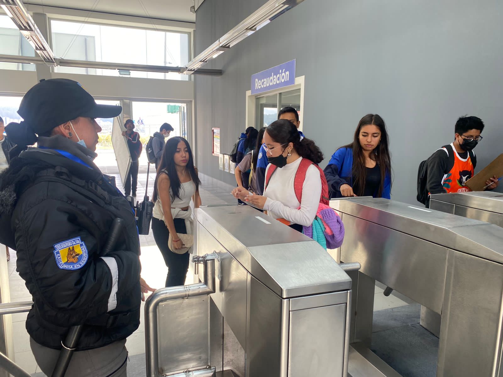 Con éxito se habilitó el nuevo ingreso a la Estación ‘El Labrador’ del ...