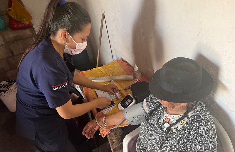 41 visitas domiciliarias se efectuaron a personas de atención ...