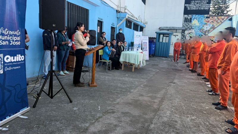 El 60 y PiQuito llega al centro de privación de libertad de El Inca con ...